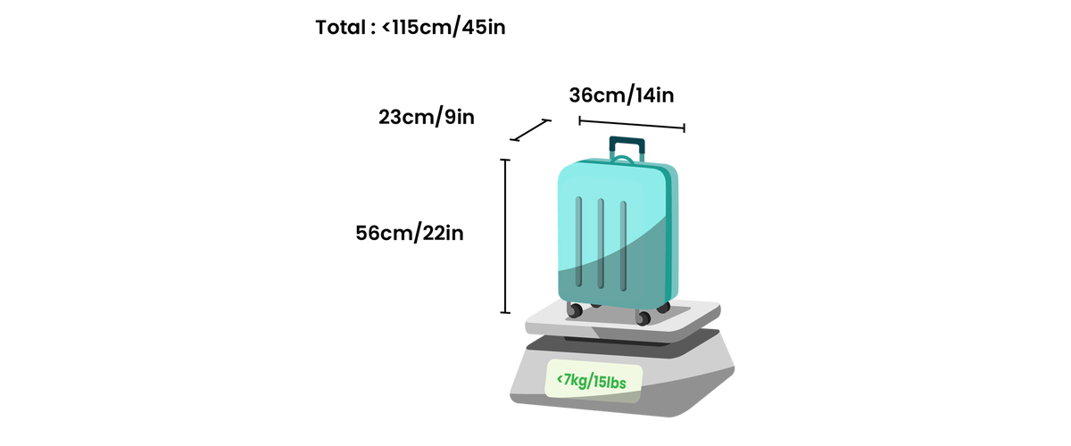 Baggage | Greater Bay Airlines Flights to Tokyo, Osaka, Bangkok, Taipei,